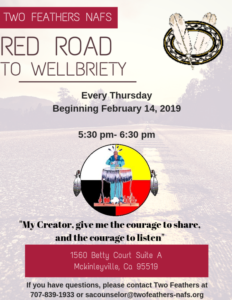 Red Road to Wellbriety - Two Feathers