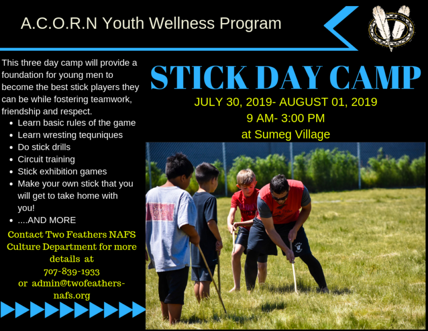 Stick Camp: Day Two - Two Feathers