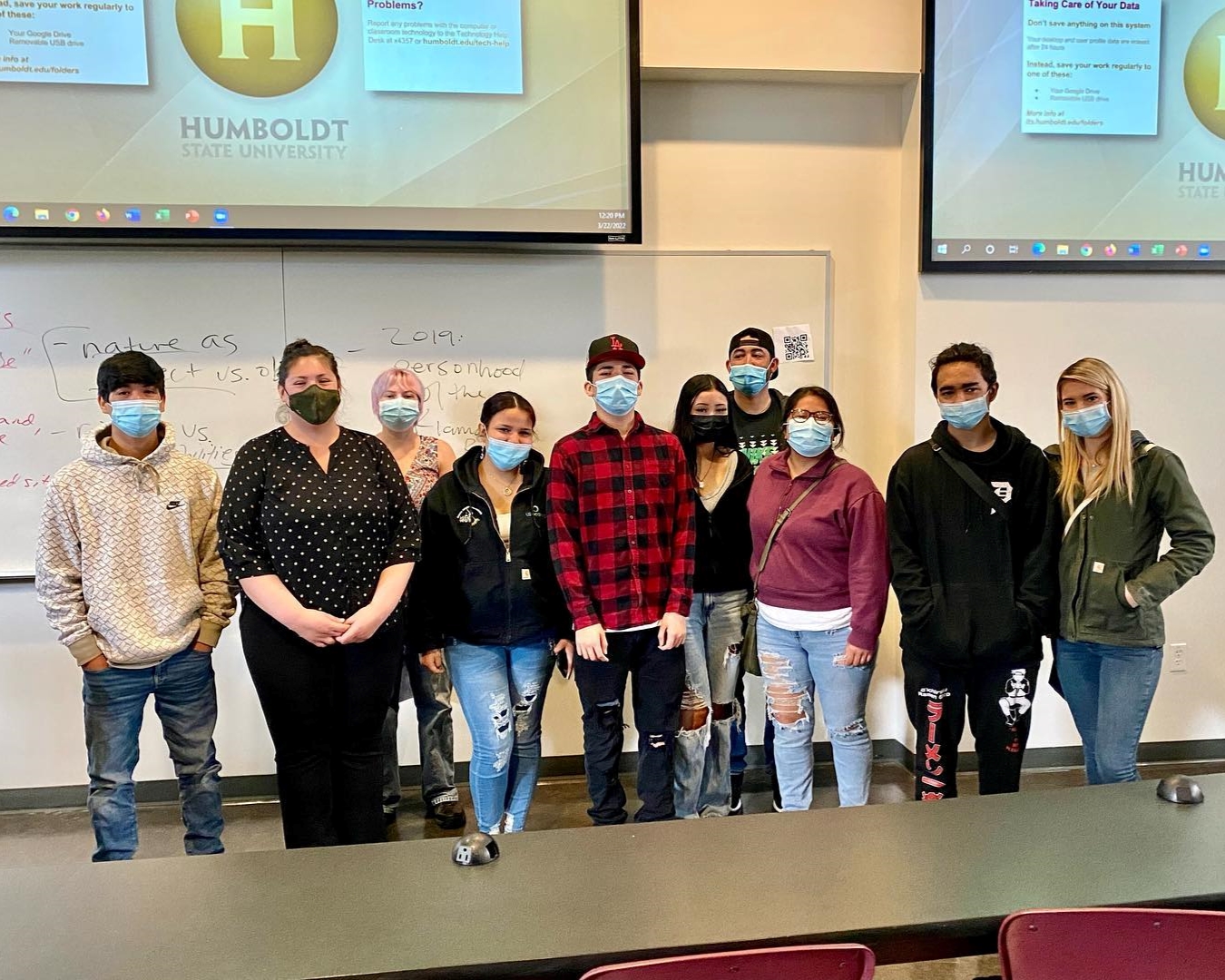 Youth Employees visit Cal Poly Humboldt - Two Feathers